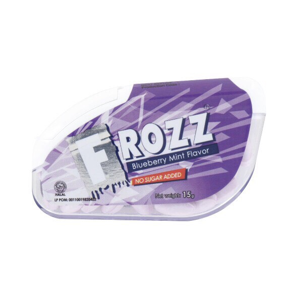 VIÊN NGẬM BẠC HÀ KHÔNG ĐƯỜNG FROZZ